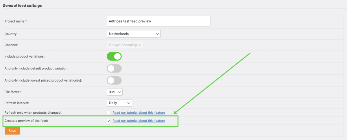 How To Create A Product Feed Preview Adtribes
