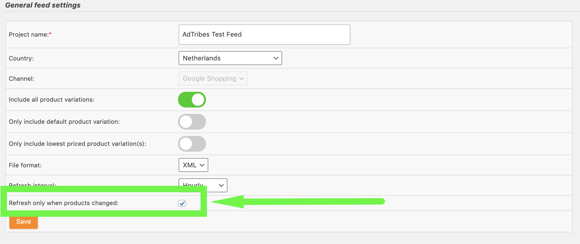 How to only update your product feed when products changed or new ones ...