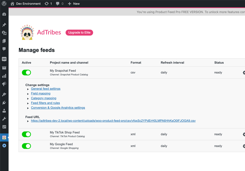 AdTribes – World's Best WooCommerce Product Feed Plugin