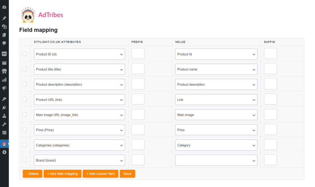 Create A Stylight Feed For Your Store With Adtribes