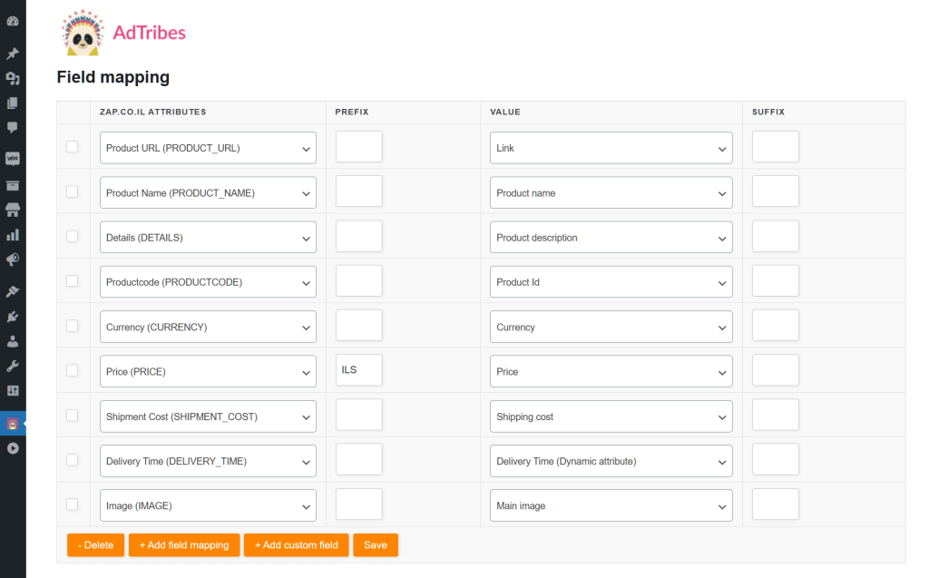 Create A Zap Feed For Your Online Store With AdTribes